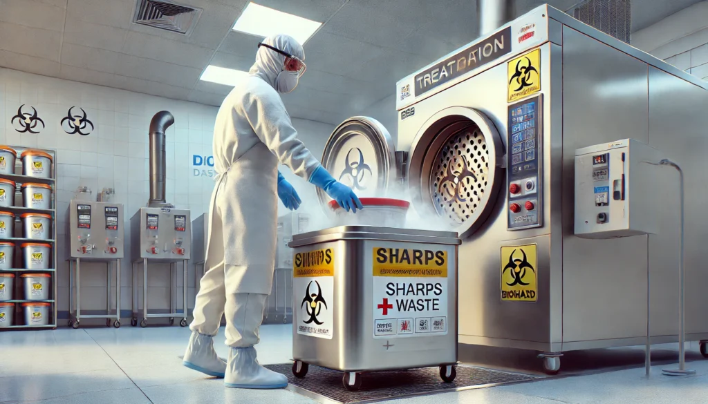 How Are Sharps Containers Destroyed